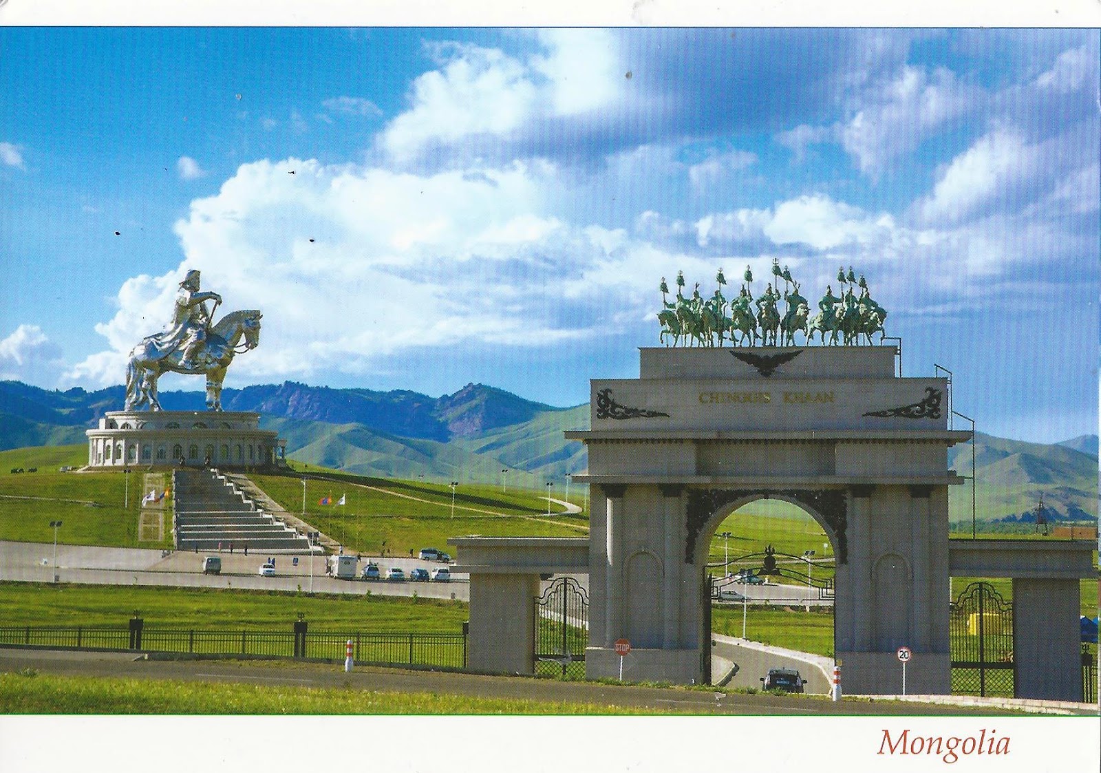 A Journey of Postcards: Genghis Khan Statue Complex | Mongolia