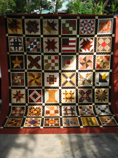 The Sanguine Stitcher: Civil War Quilt Top Completed!