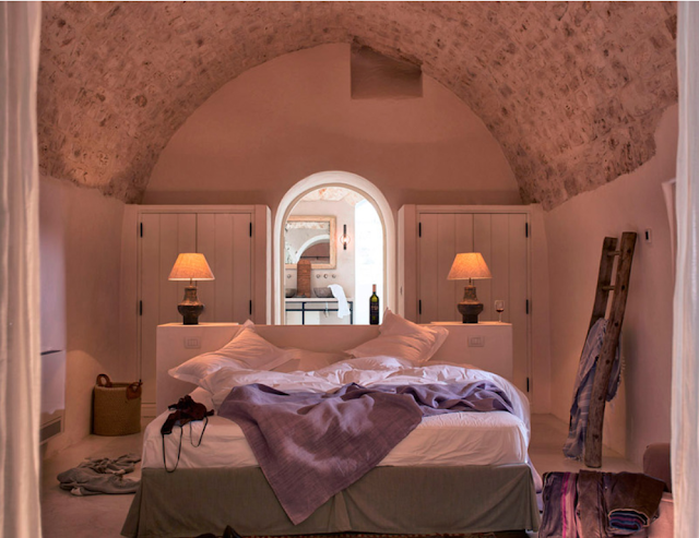 A rustic-chic Italian villa.