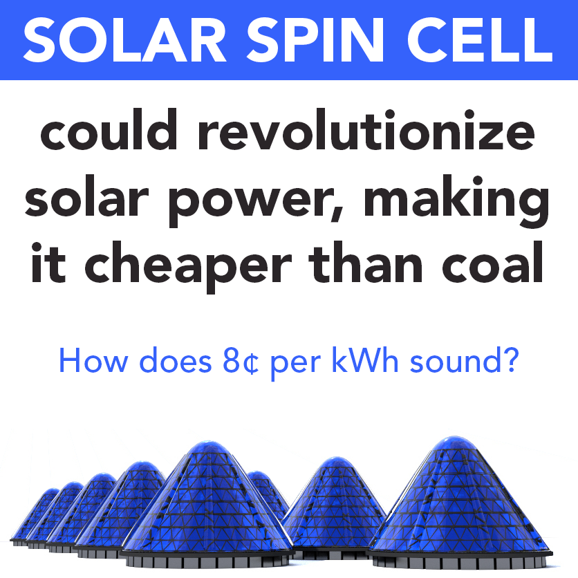 TINA: SOLAR SPIN CELL