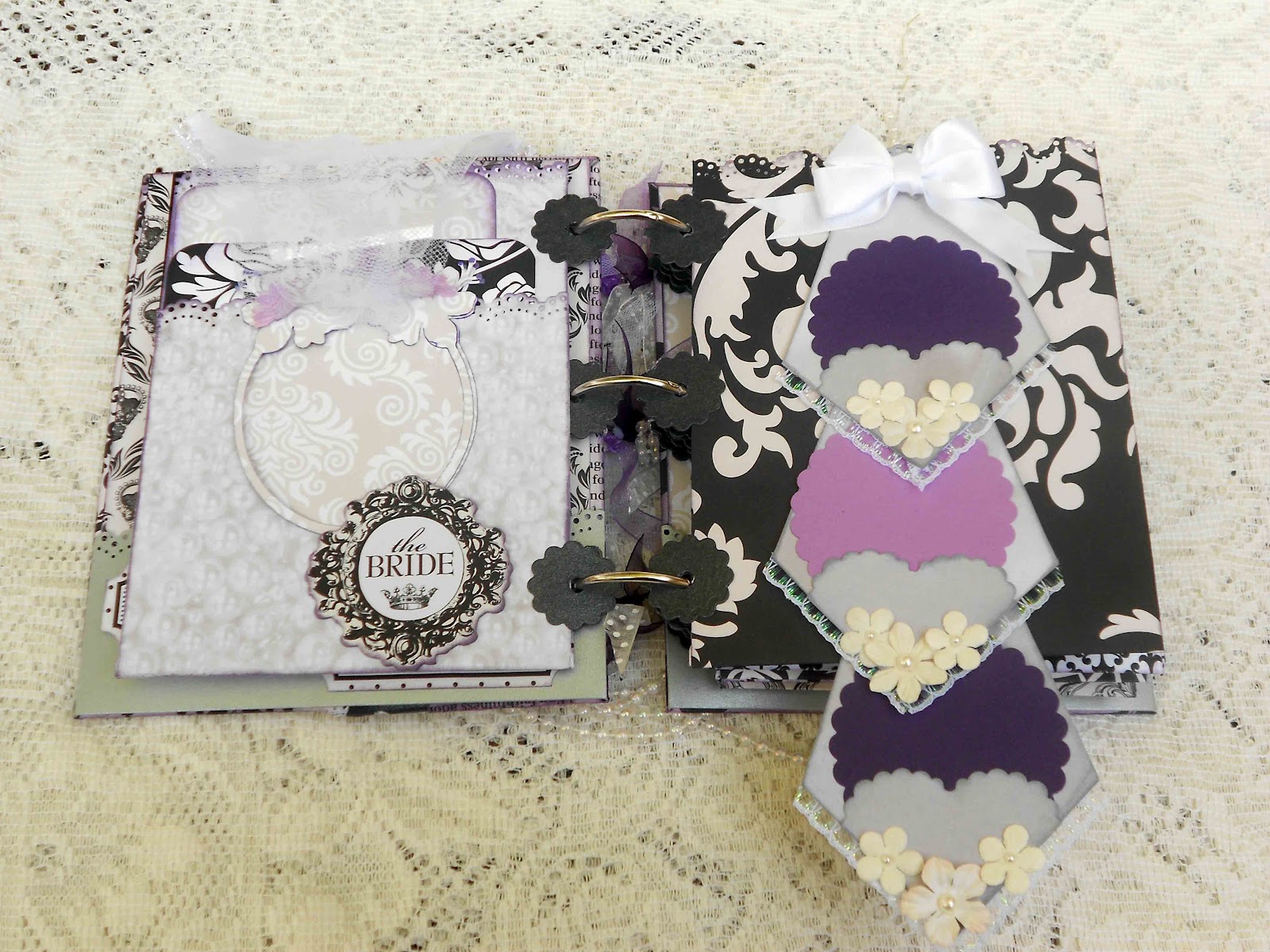 PaperRibbonsBling: Wedding Mini Album