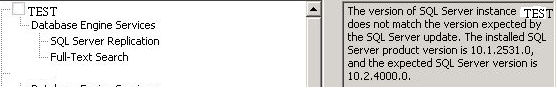 Sql Server Expert There Are No Sql Server Instances Or Shared Features That Can Be Updated On