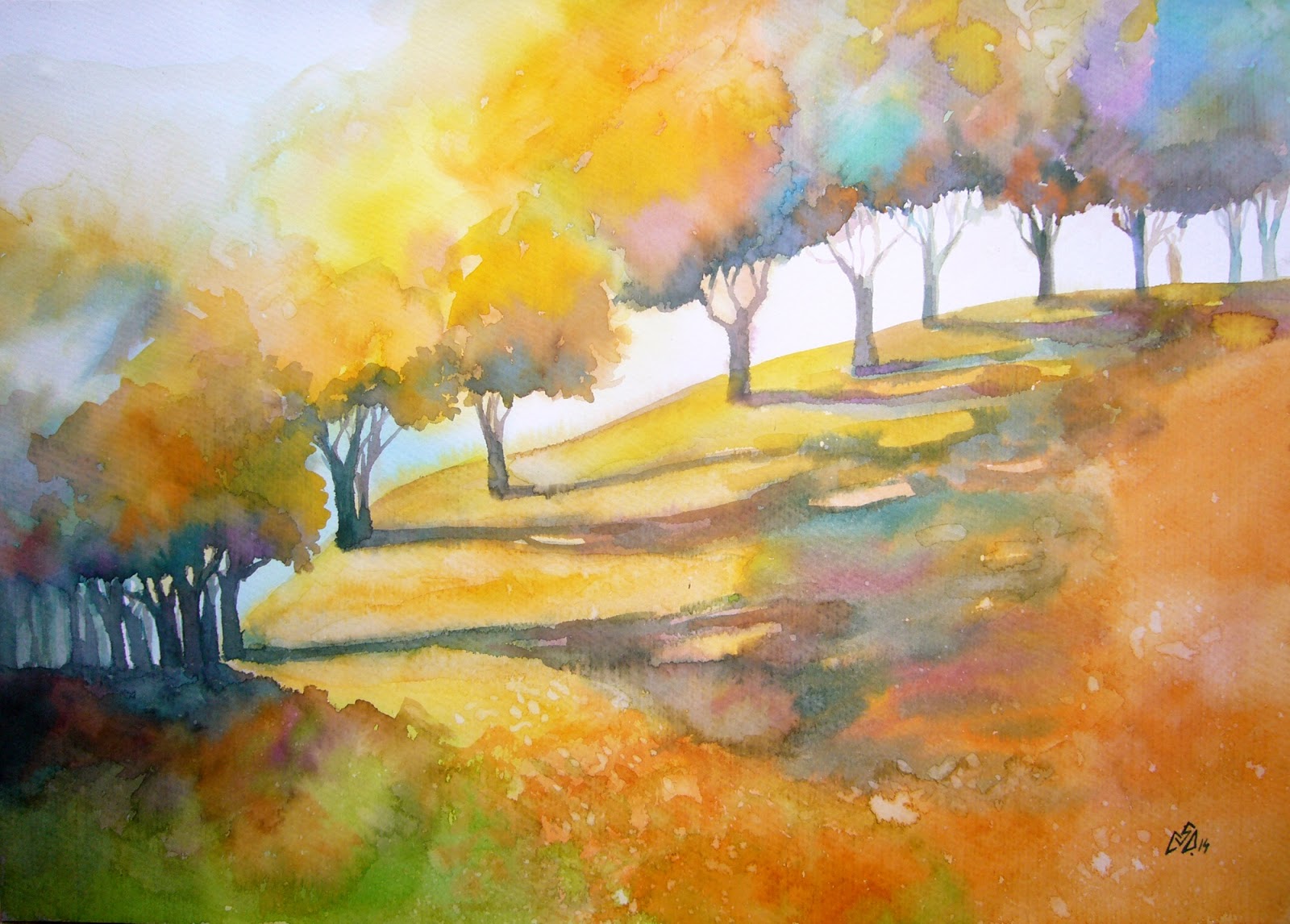 PICTURI CU PEISAJE: PEISAJE DE TOAMNA