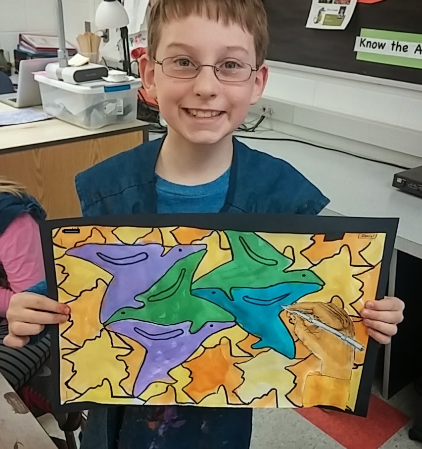 Art with Mrs. Seitz: MC Escher Tessellations