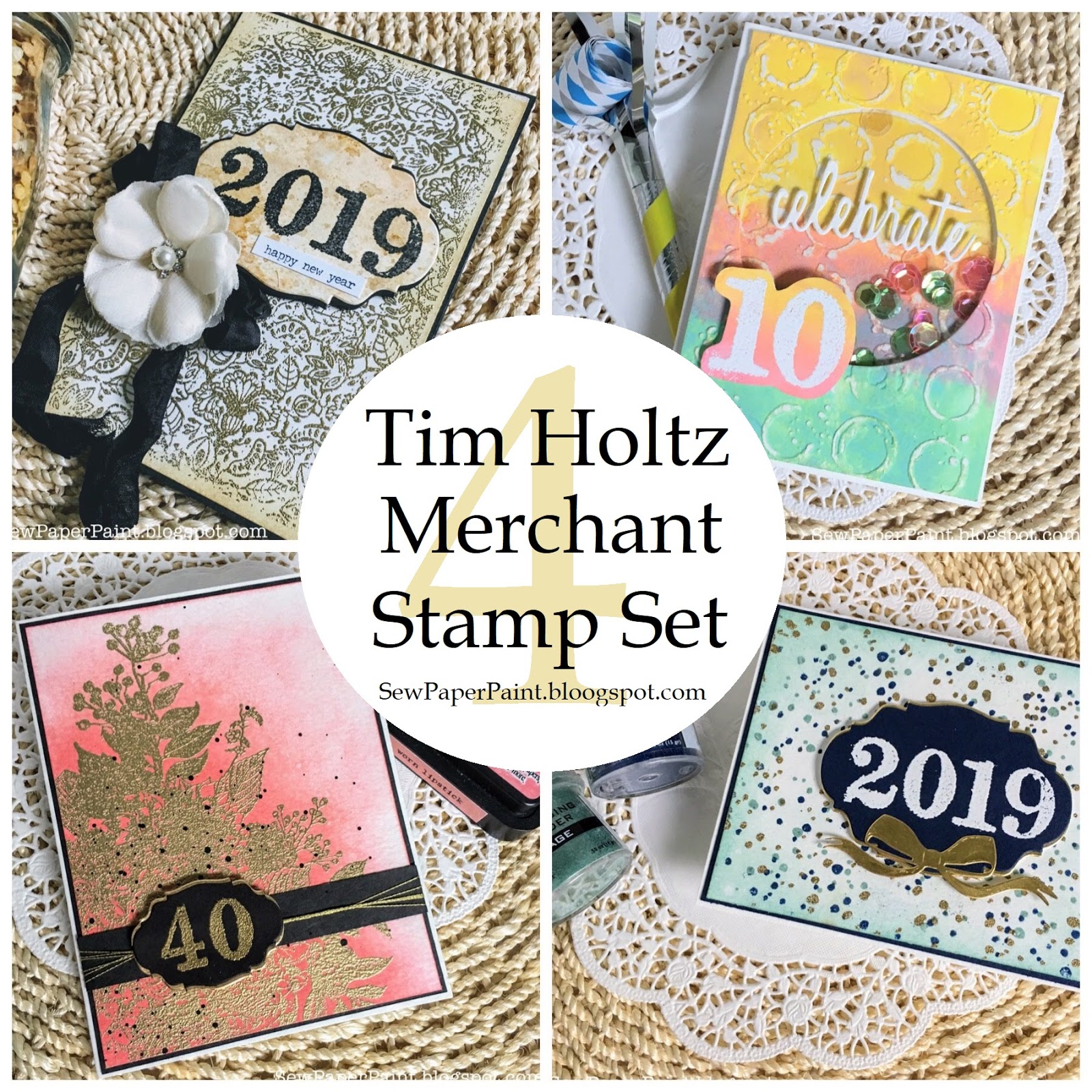 TFJB Inspiration Ave: Saturday Showcase - Tim Holtz Number Stamps