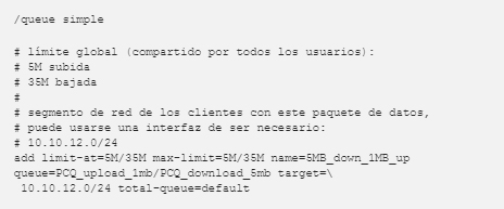 Mikrotik QoS queue trees + simple queues + PCQ Tutorial y script ~ Mikrotikroredes