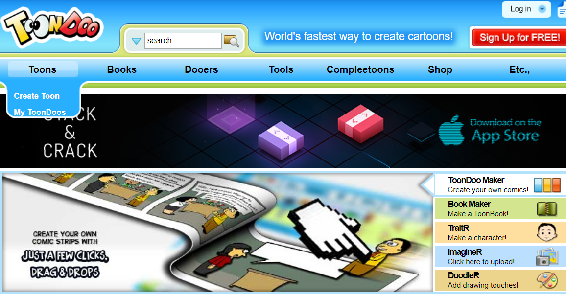 ToonDoo: Δημιουργία κόμικ ~ Ιστολόγιο Πληροφορικής