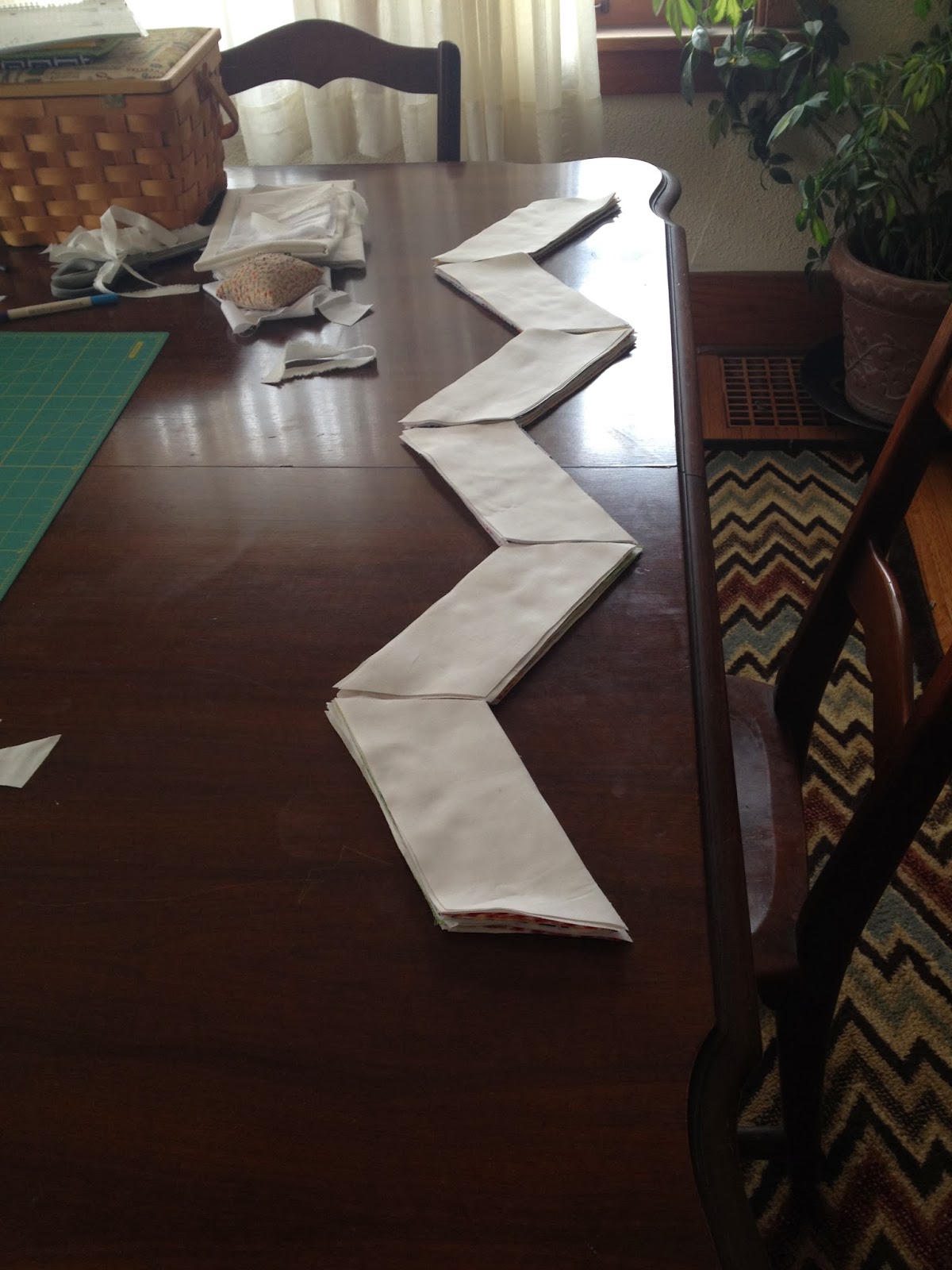 Chevron Baby Quilt Tutorial