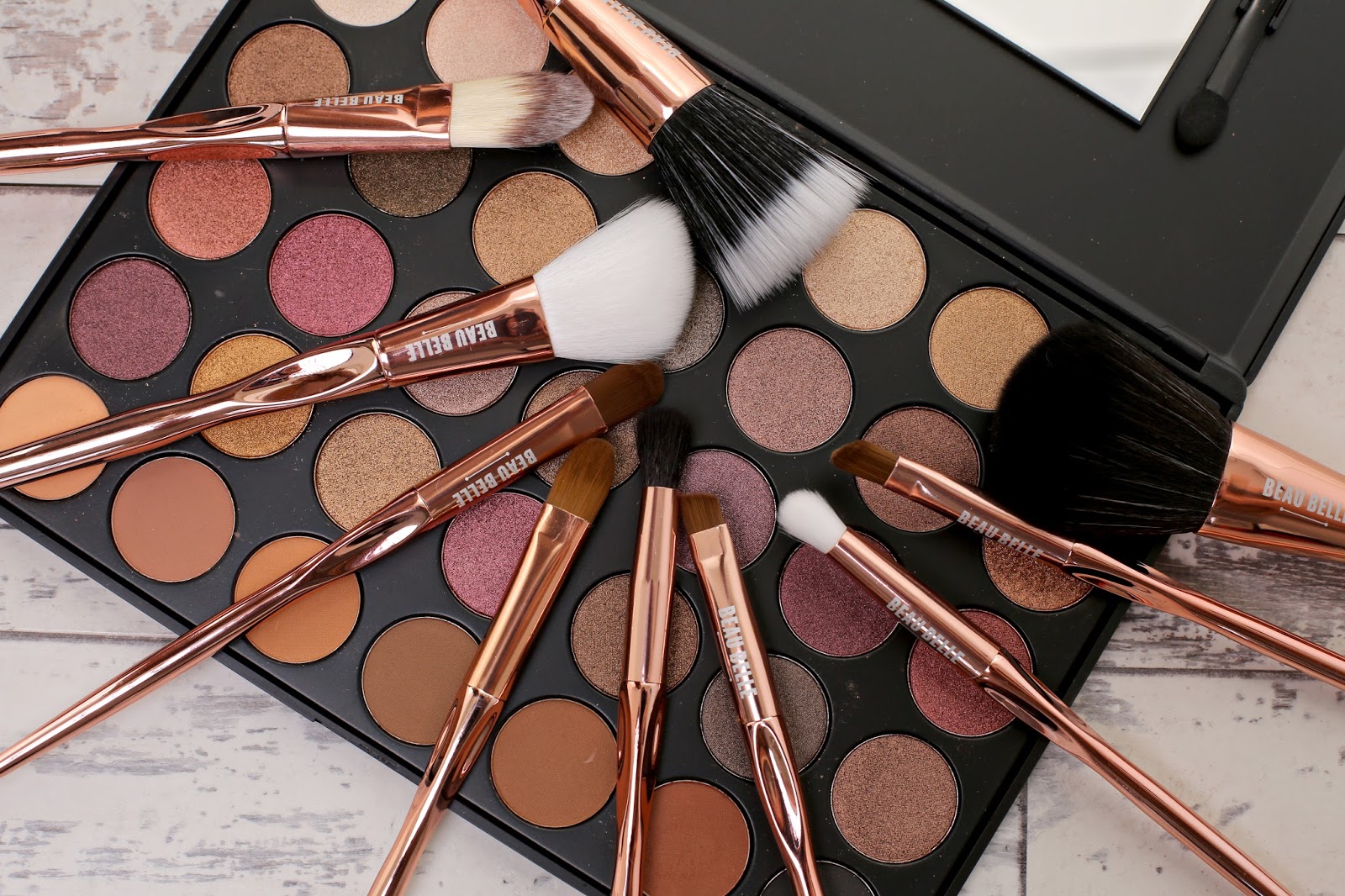 Rose Gold Makeup Brushes| Beau Belle* | Eltoria