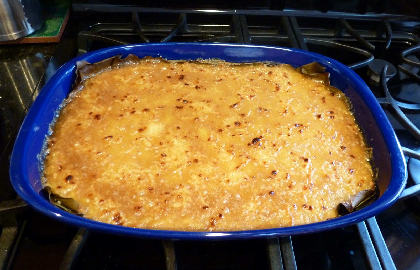 reginanewportfoodblog: Cassava Bibingka (Cake)