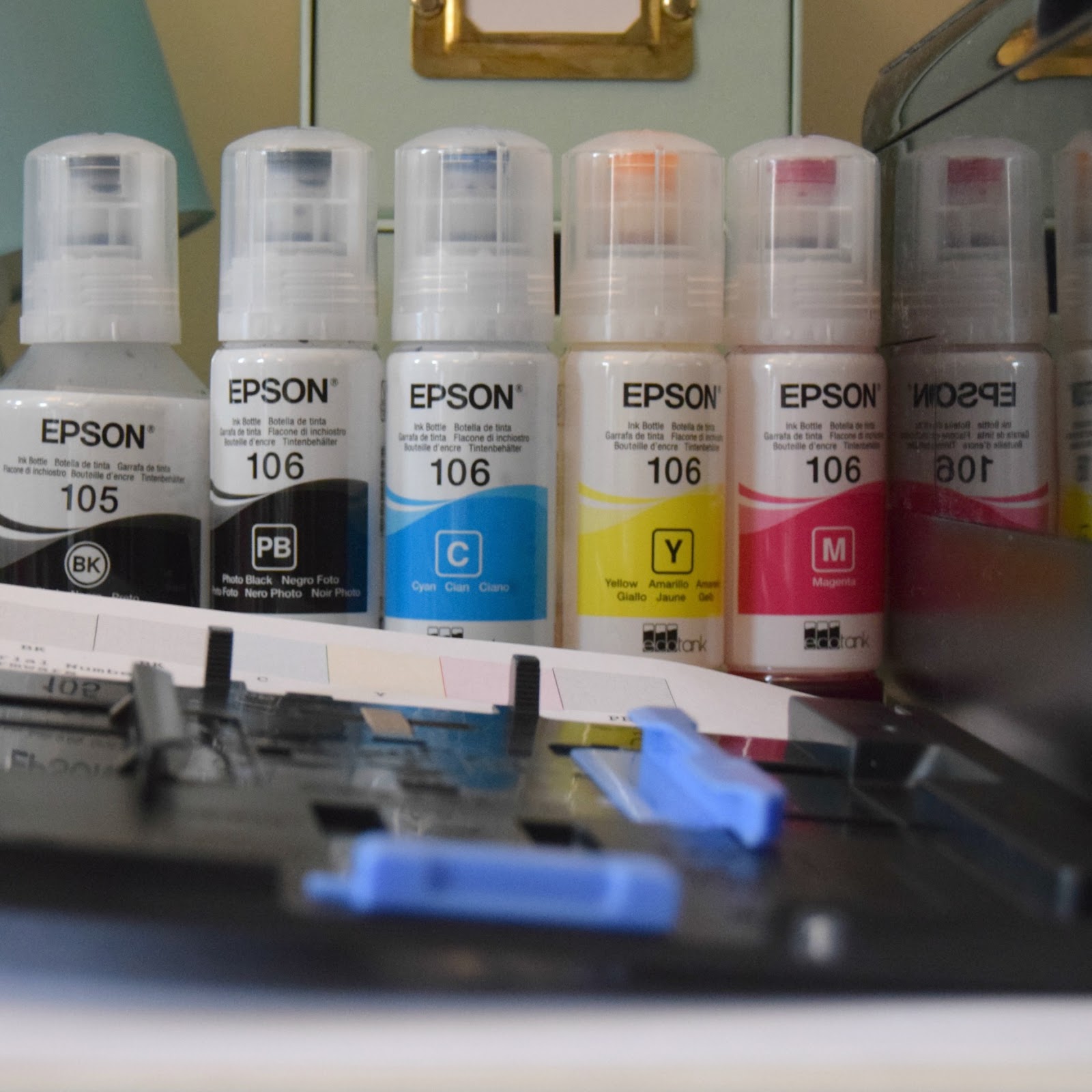 Wafflemama.: Making Memories & Setting Up Shop || Epson EcoTank ET-7750 ...