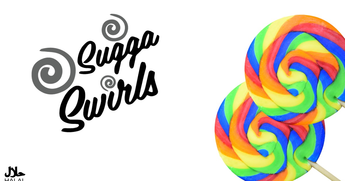 sugga swirls lollipops