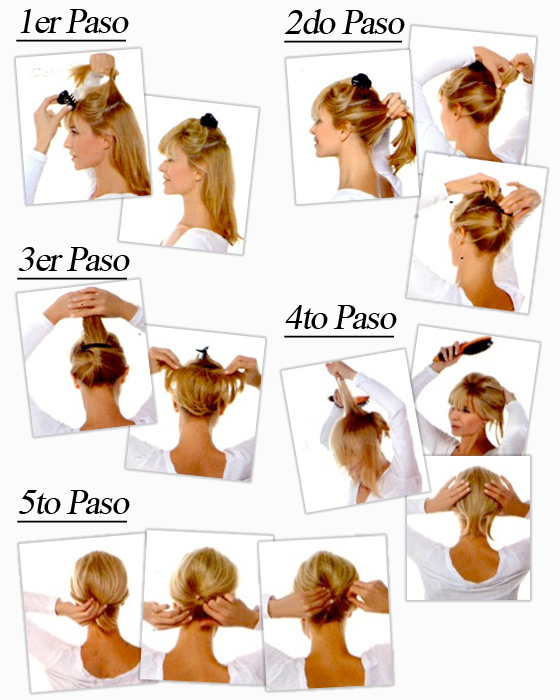 Un buen cabezazo: El rodete es tendencia. Ilustra Karina Rabolini ...