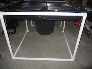 The Lettuce People: Building the hydroponic table