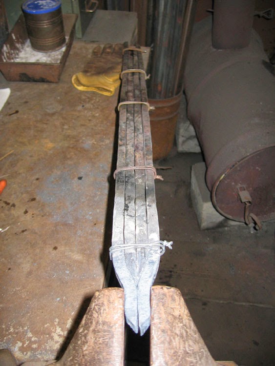 Hammered Out Bits: a Pattern Welded Sword...
