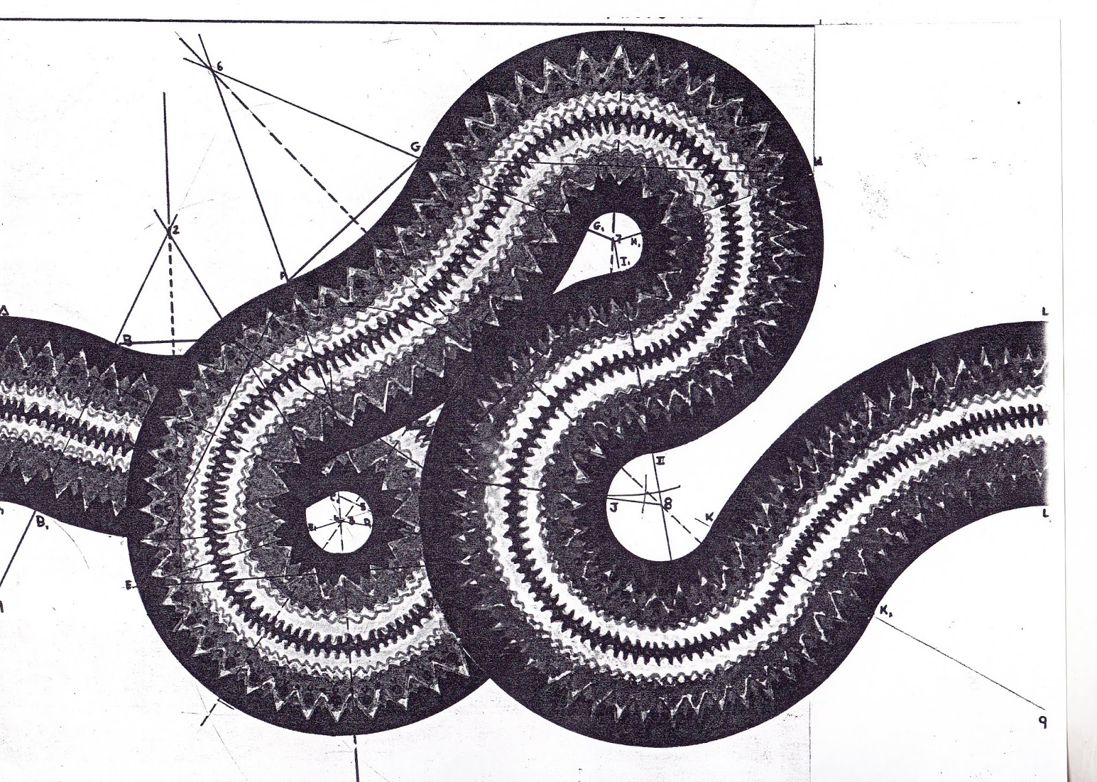 THE IDEA EXCHANGE: 91. 2º ESO. TANGENCY.HOW TO CREATE A SNAKE WITH ...