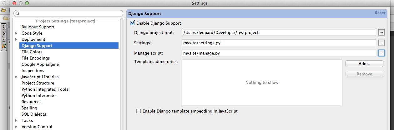 Establishing Dev environment with PyCharm + Virtualenv for Django development