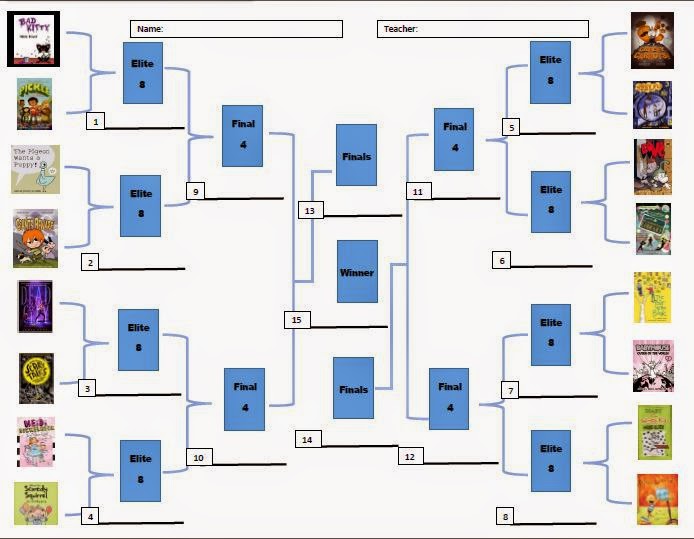 Lessons from a Laughing Librarian: March Madness Book Brackets
