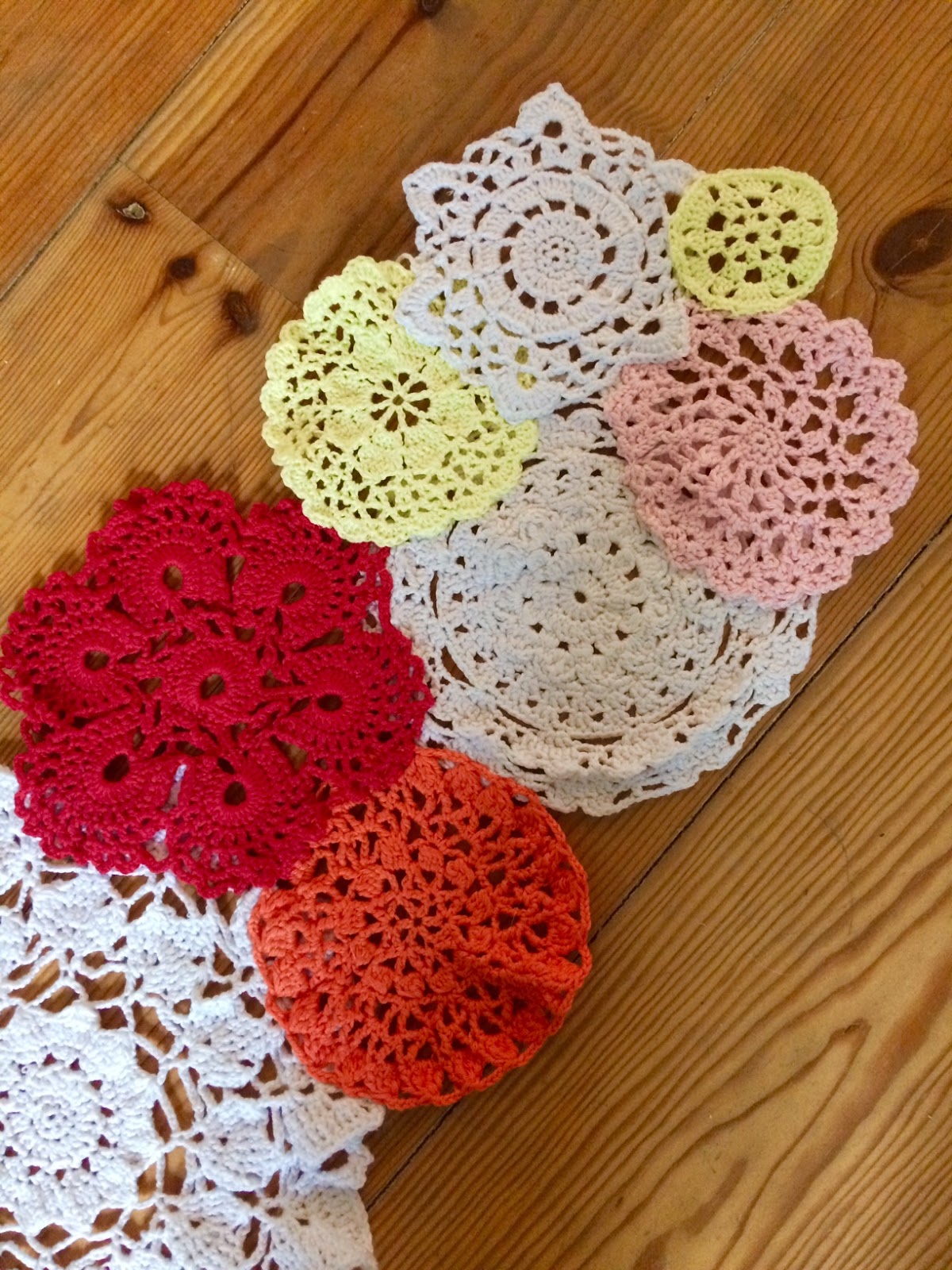 Doily Table Runner
