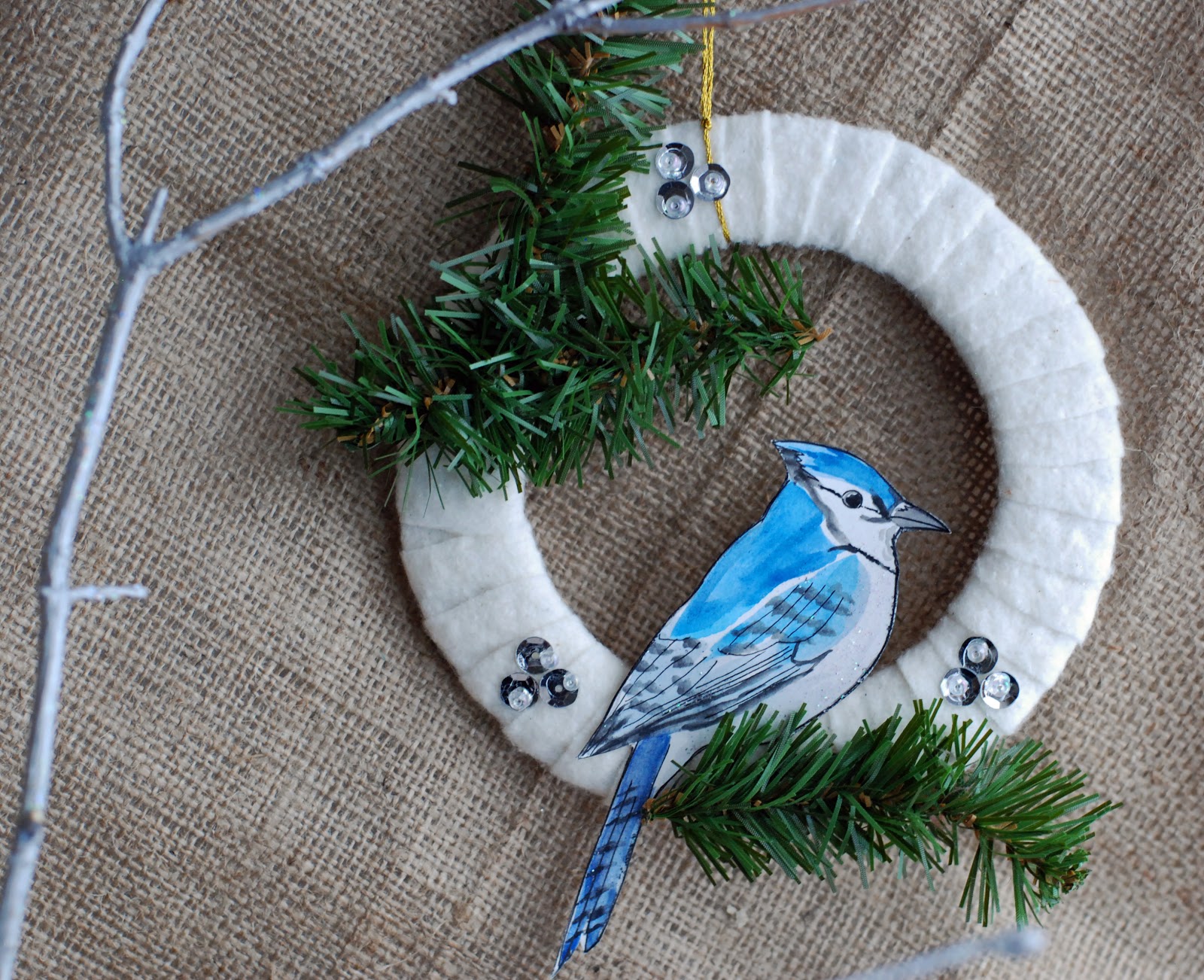 that artist woman: Easy Wreath Ideas