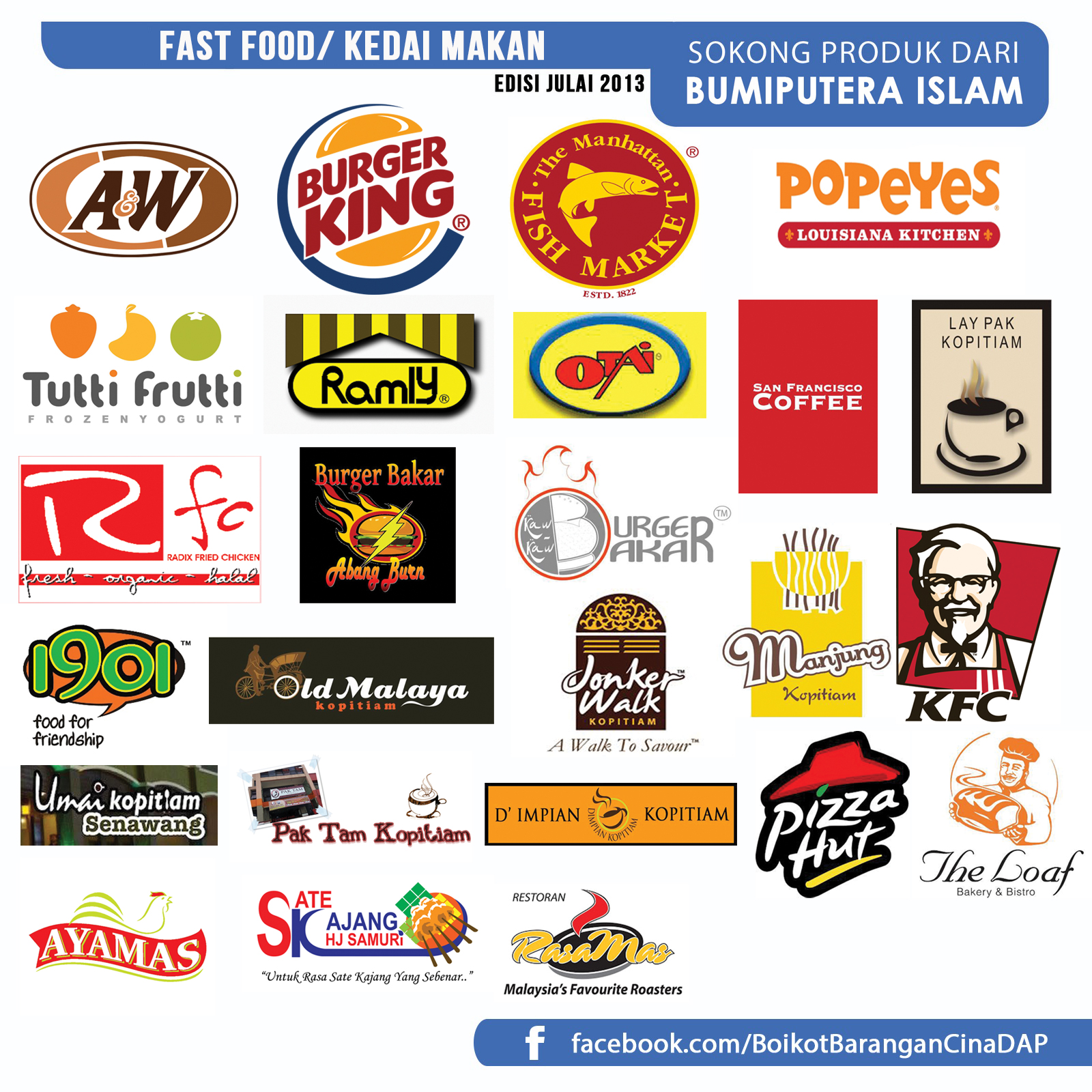 BLOG Boikot Barangan Cina Dap: Brochures