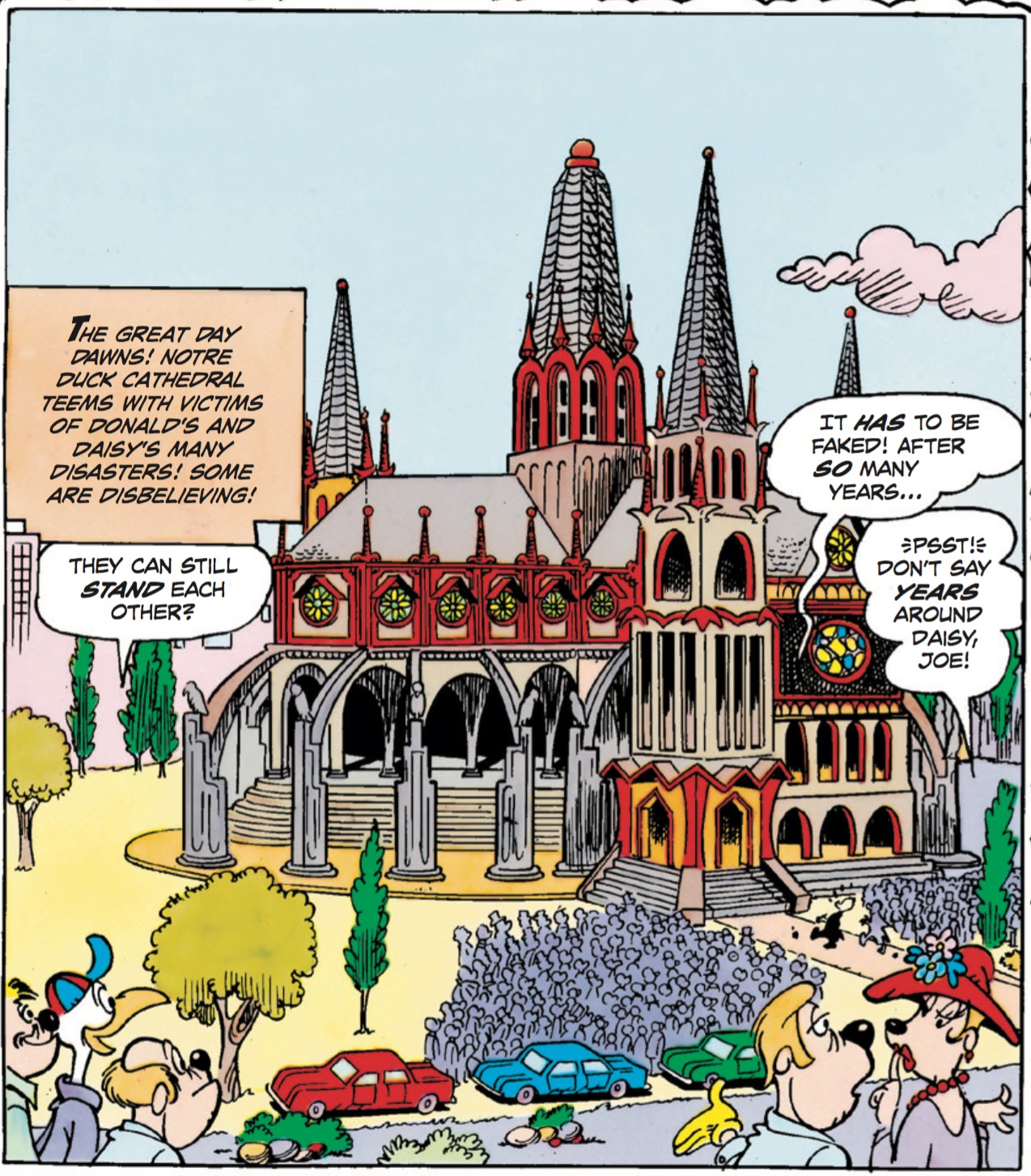Duck Comics Revue: "A 'What-If' Love Story of Imaginary Proportions!"