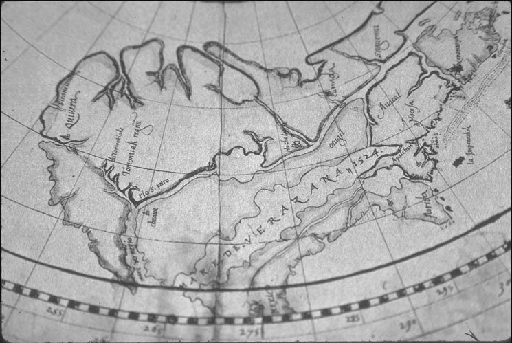 Antique Prints Blog: John Dee's Fantastic Map of 1582