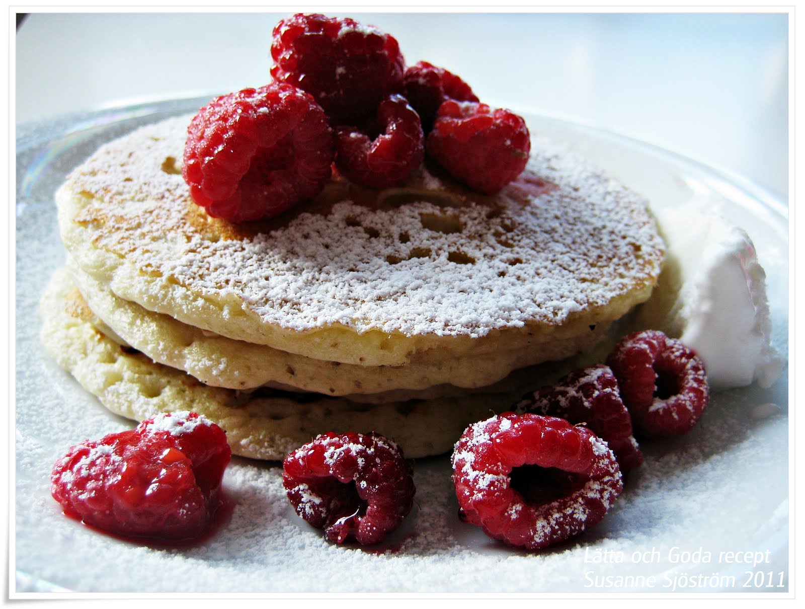 Lätta och Goda recept: Amerikanska pannkakor