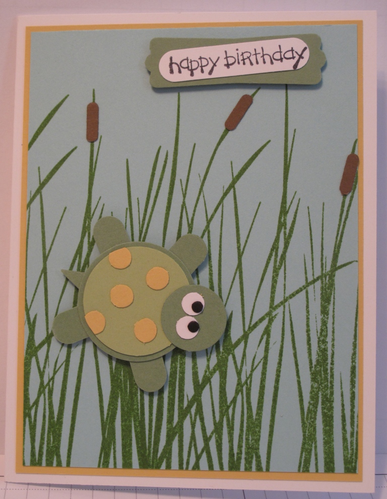 Craft Room Stamper: Turtle Punch Image and Free Tutorial
