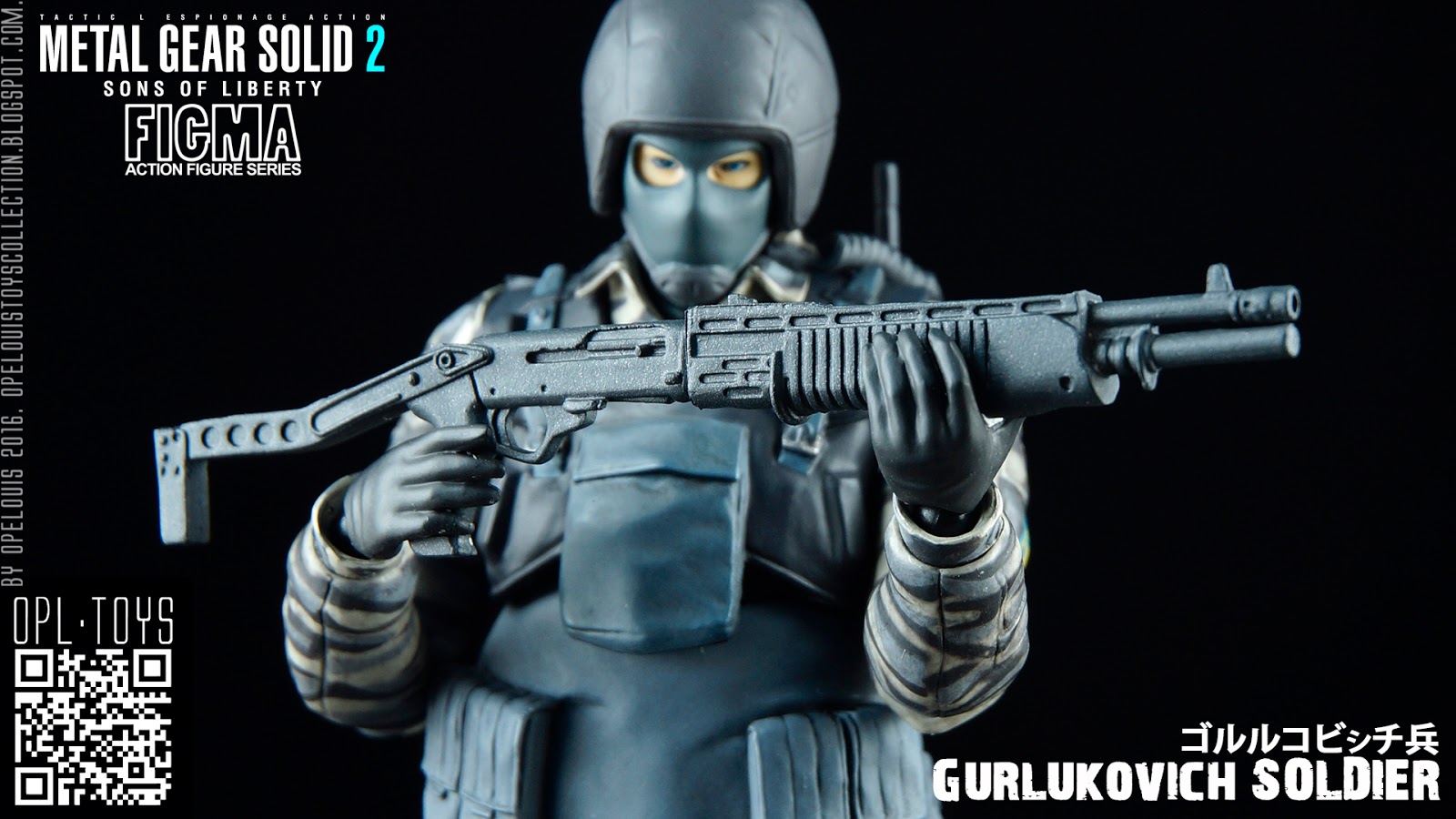 Opelouis's Toys Collection: Figma 298 MGS2, Gurlukovich Soldier. (with ...