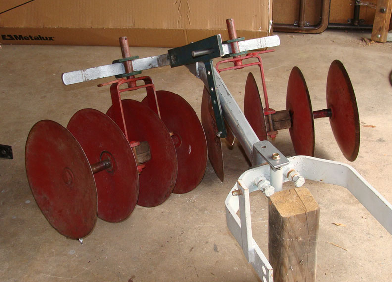 Gardening: Garden Tractor Disk Harrow - Progress 4