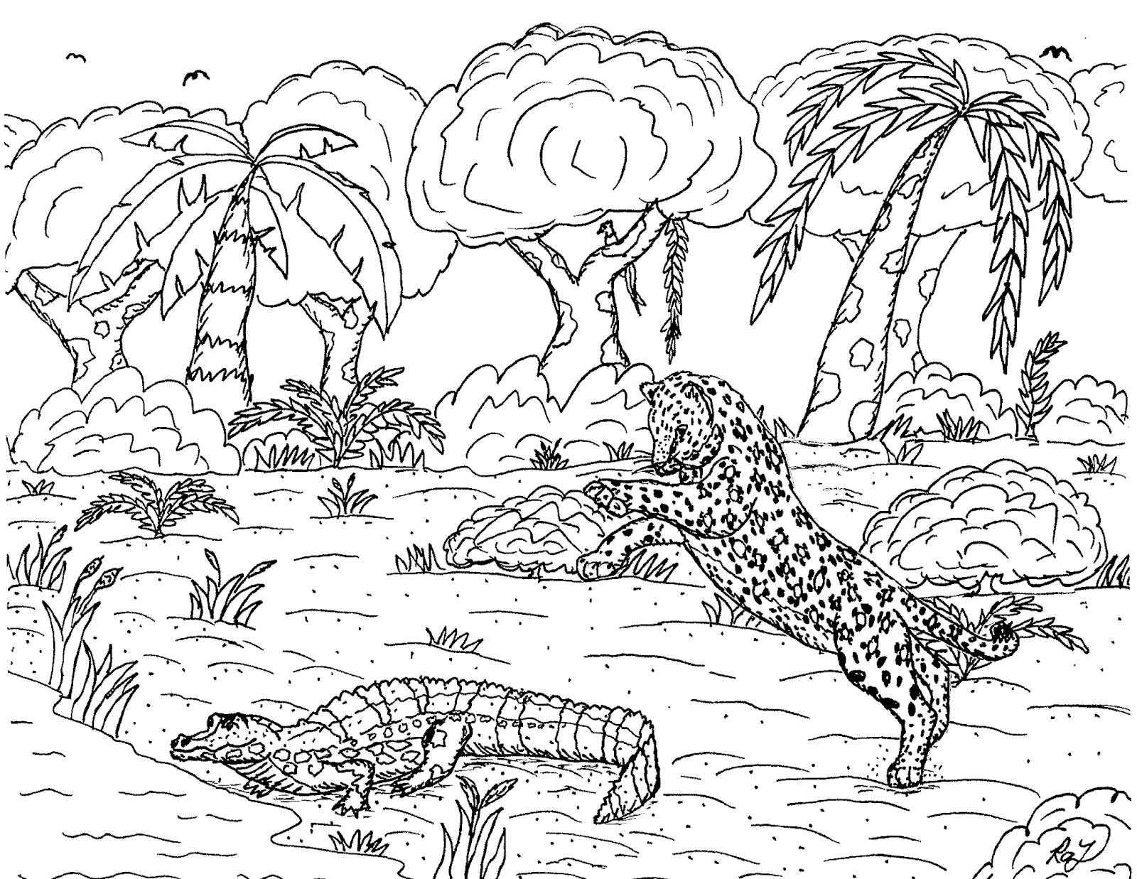 Robin's Great Coloring Pages: Prehistoric Mammals with Modern Mammals ...