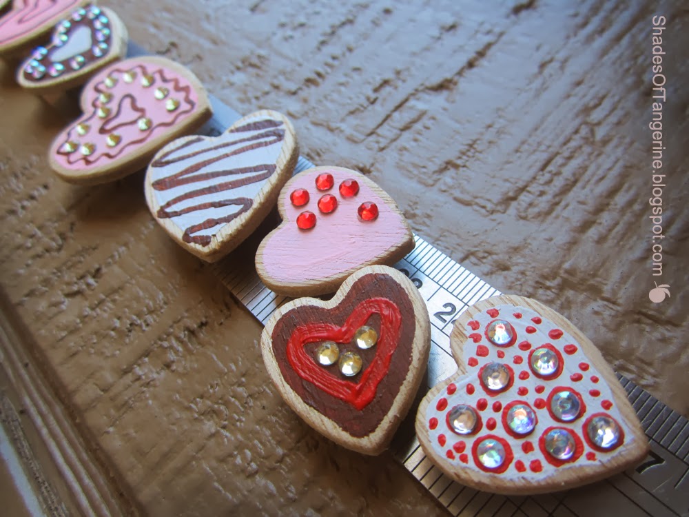 Shades Of Tangerine: Sugar Cookie Magnet (DIY)