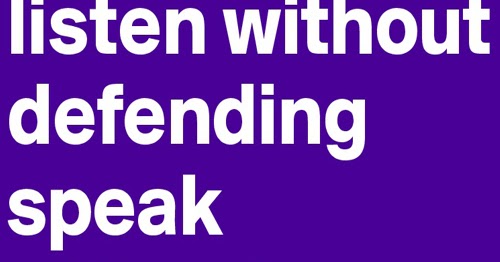 Listen without defending; speak without offending. | Share Inspire Quotes