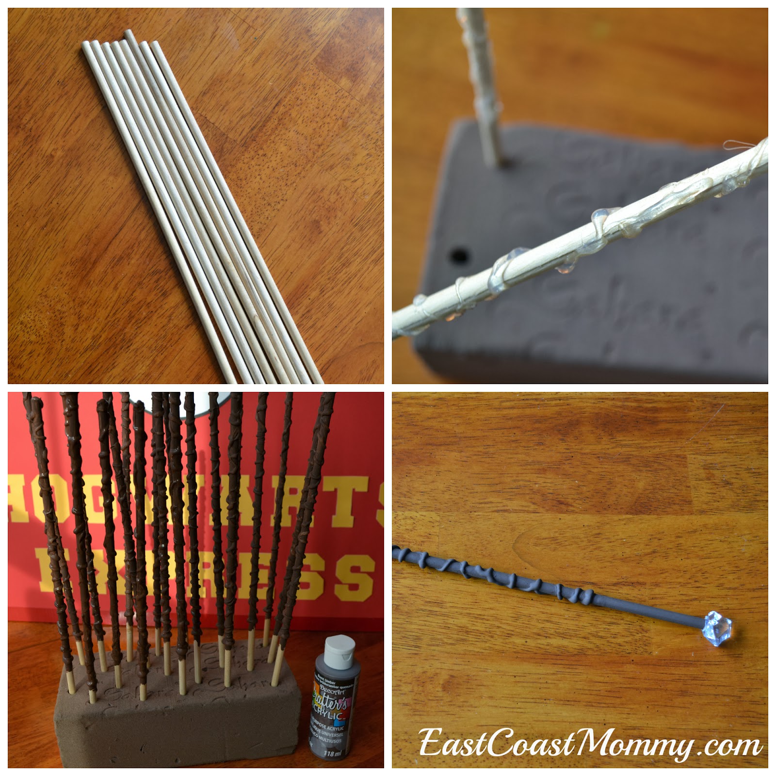East Coast Mommy: DIY Harry Potter Wands