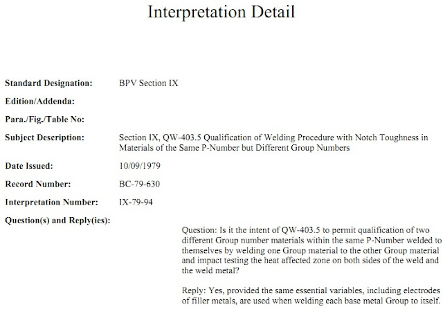 PQR - Low Temperature Carbon Steel (LTCS)