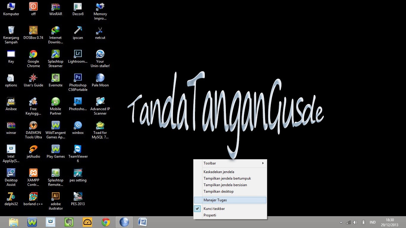Cara Menghentikan Program atau Aplikasi Yang Hang di Windows 8 | Tanda ...