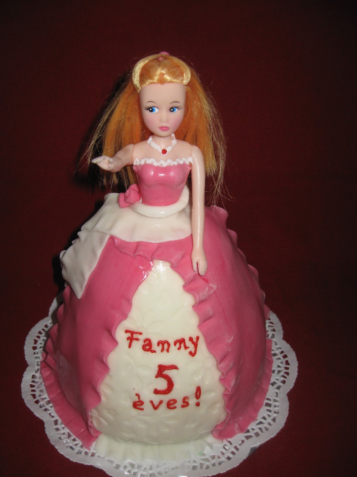 angitortai: Barbie baba torta