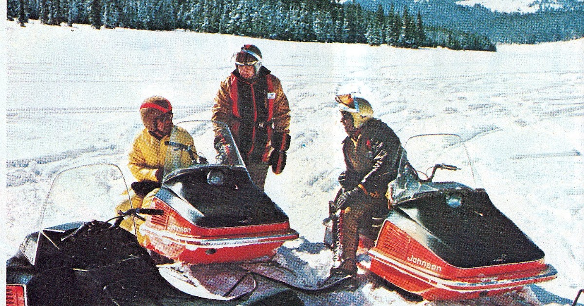CLASSIC SNOWMOBILES OF THE PAST: 1974 JOHNSON SNOWMOBILES