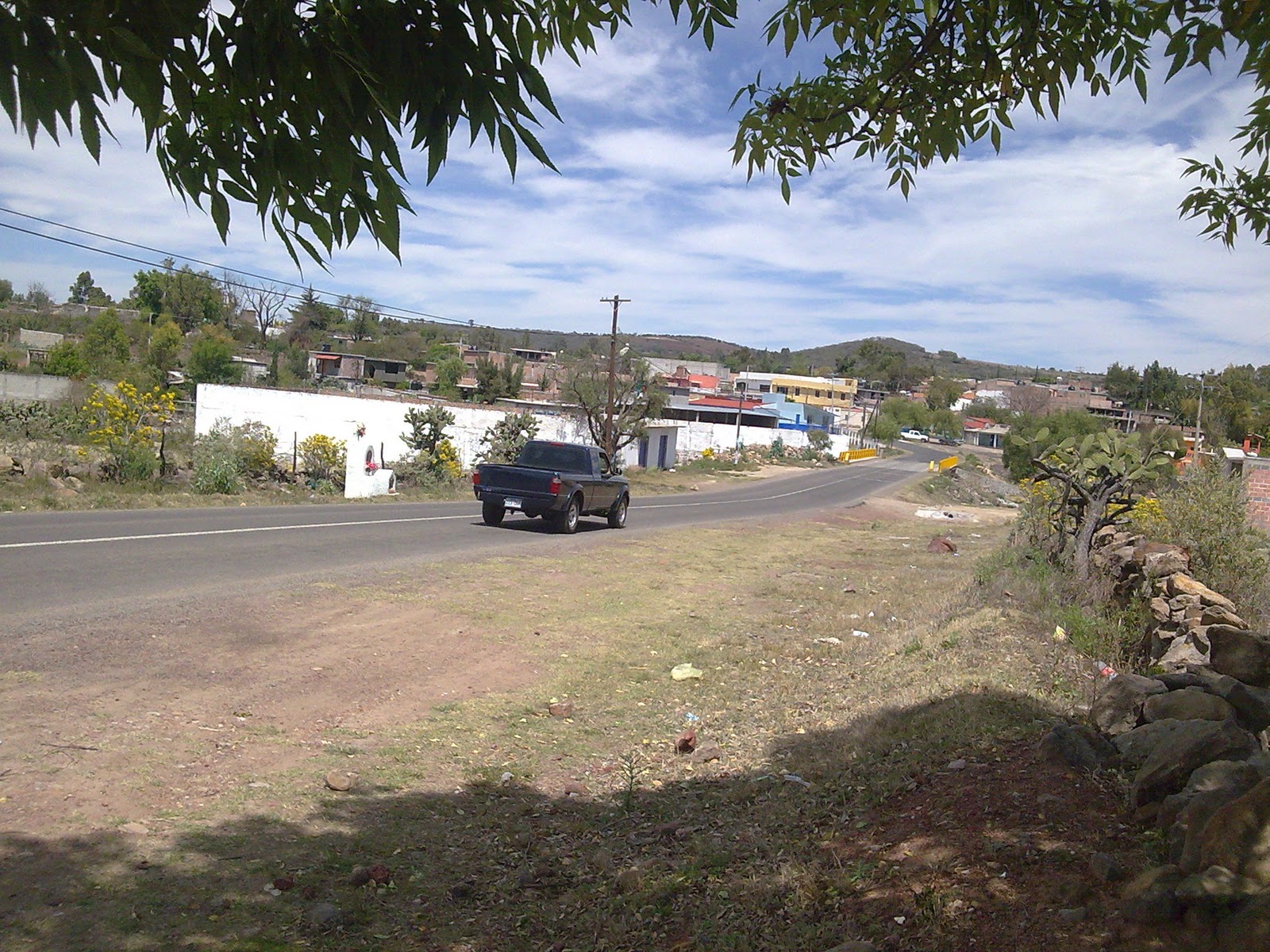 NATURALEZA: carretera para llegar a Jerecuaro gto.