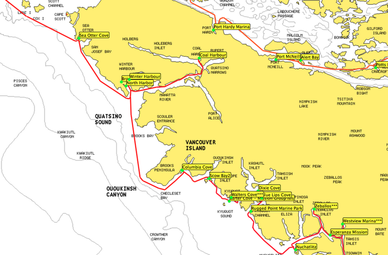 Blue Bossa's Blogs: West Coast Vancouver Island - North