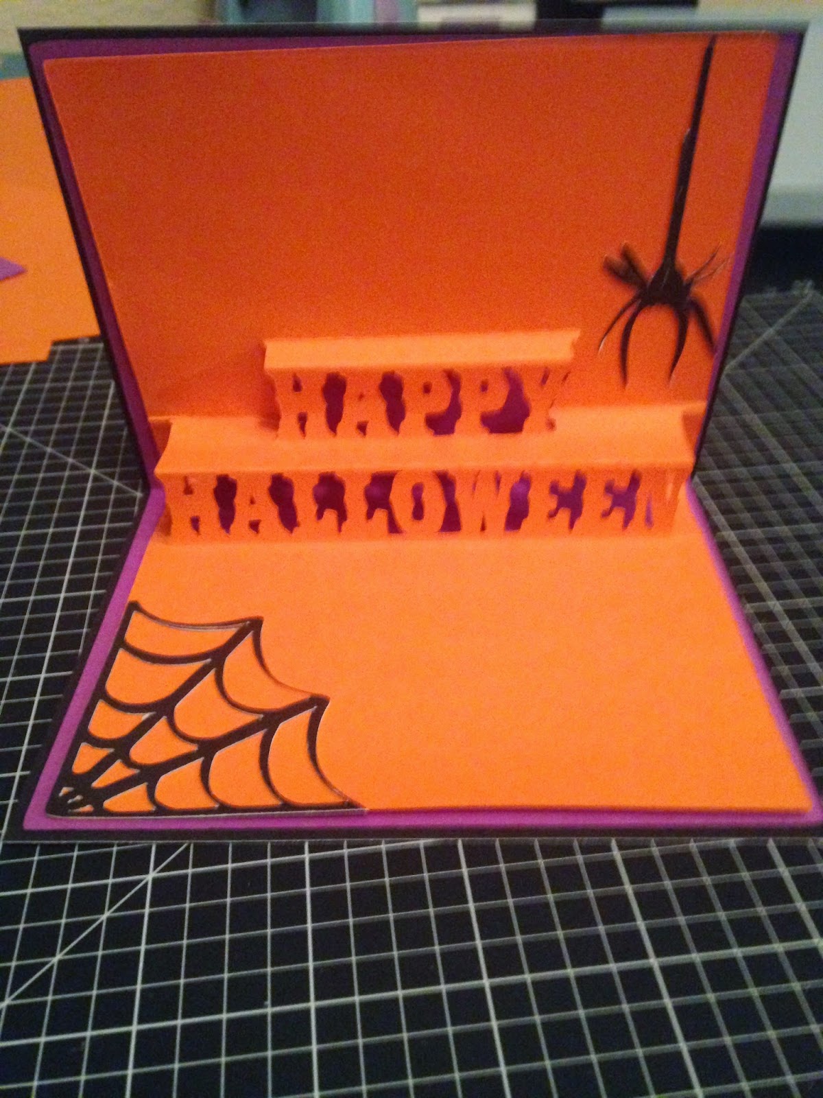 Lori's Scrappy Bunch - Create Your World: Halloween Pop Up Card