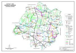 Gazipur District: Map Gazipur District