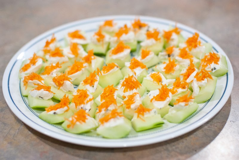 Recipe - Cucumber Bites | Much Ado About Fooding