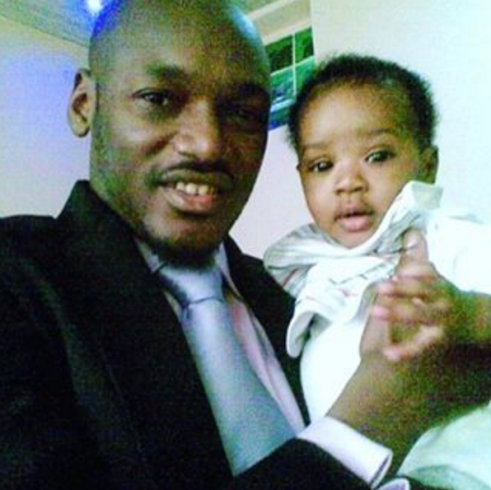 Zion Idibia shares adorable throwback photo with his dad, Tuface Idibia