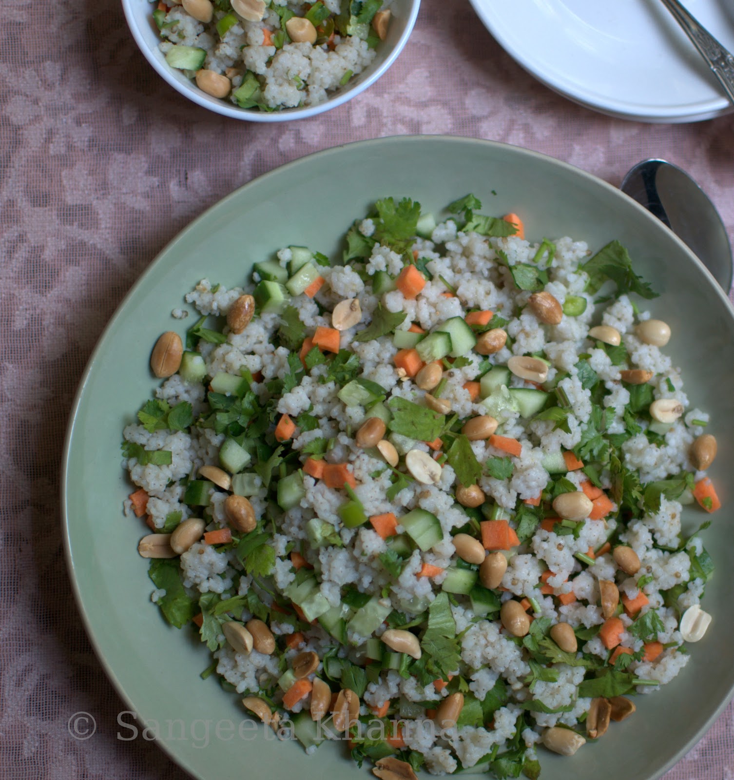 Sama ke chawal for fasting | a Tabbouleh like salad...