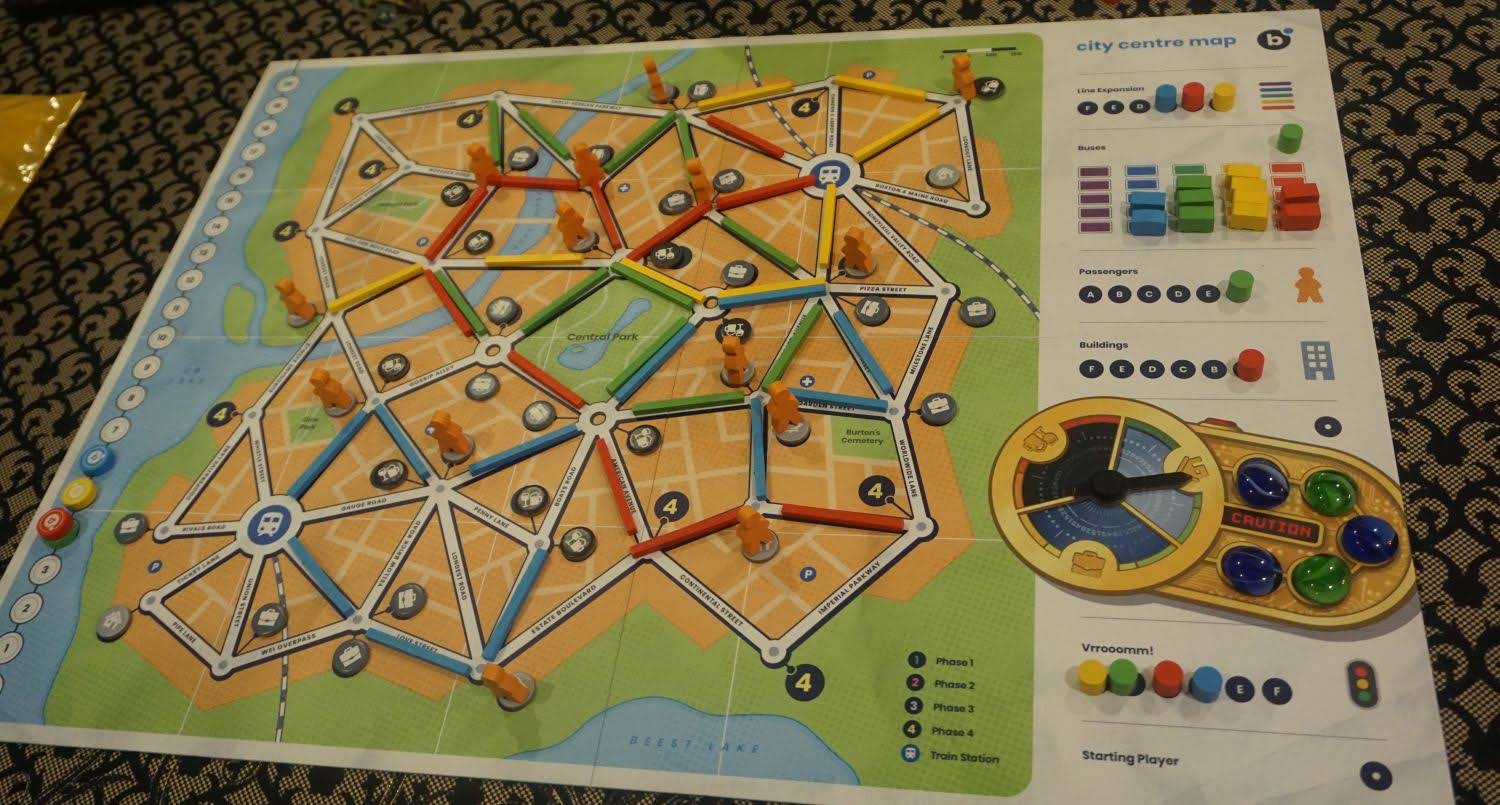 Hiew's Boardgame Blog: Bus