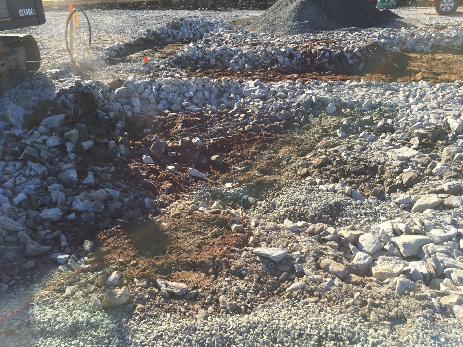 Fjordstua: Fundament og ringmur!