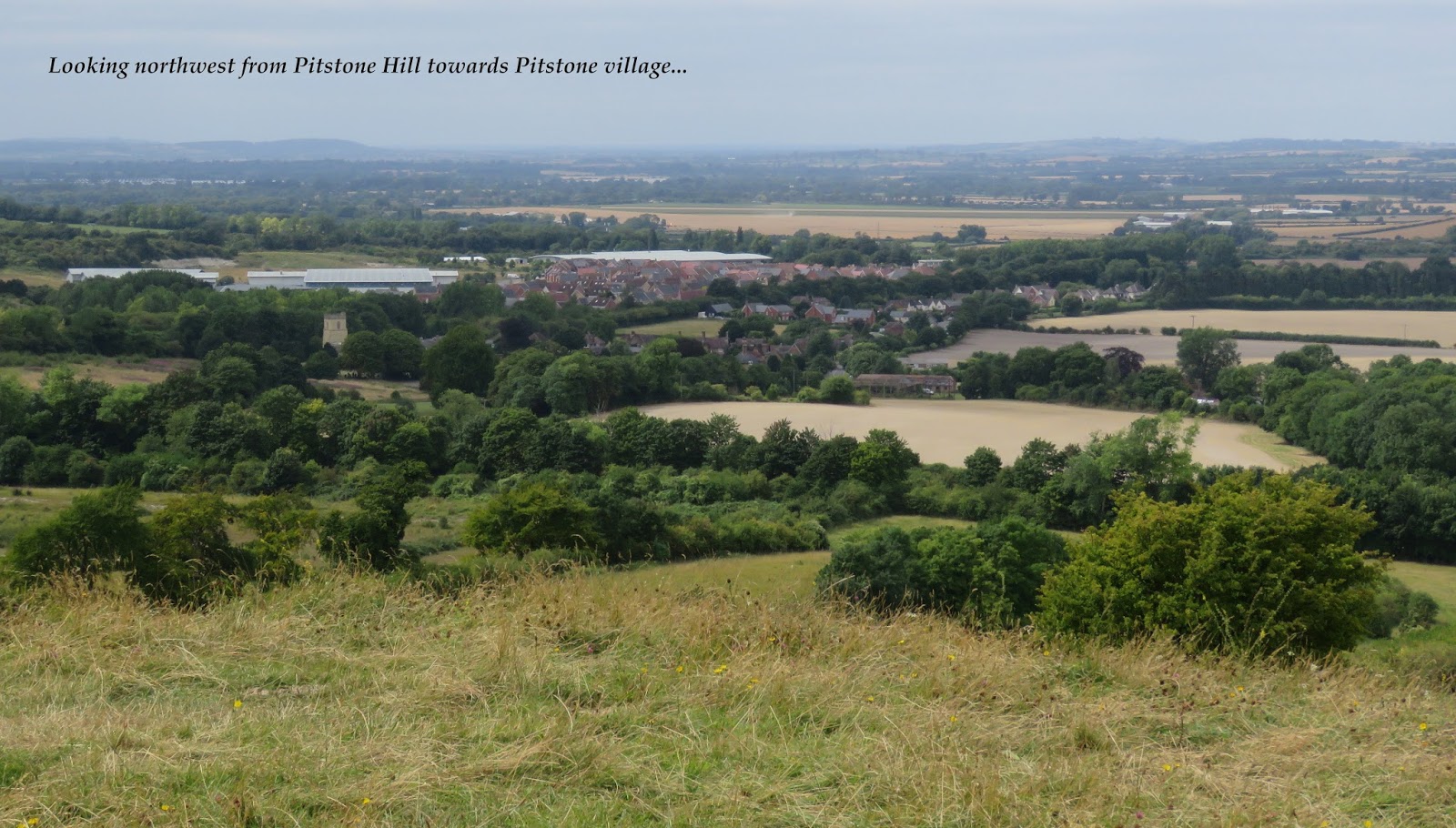 Ivinghoe Hills Nature Reserve Bird Migration: Pitstone Hill and its views