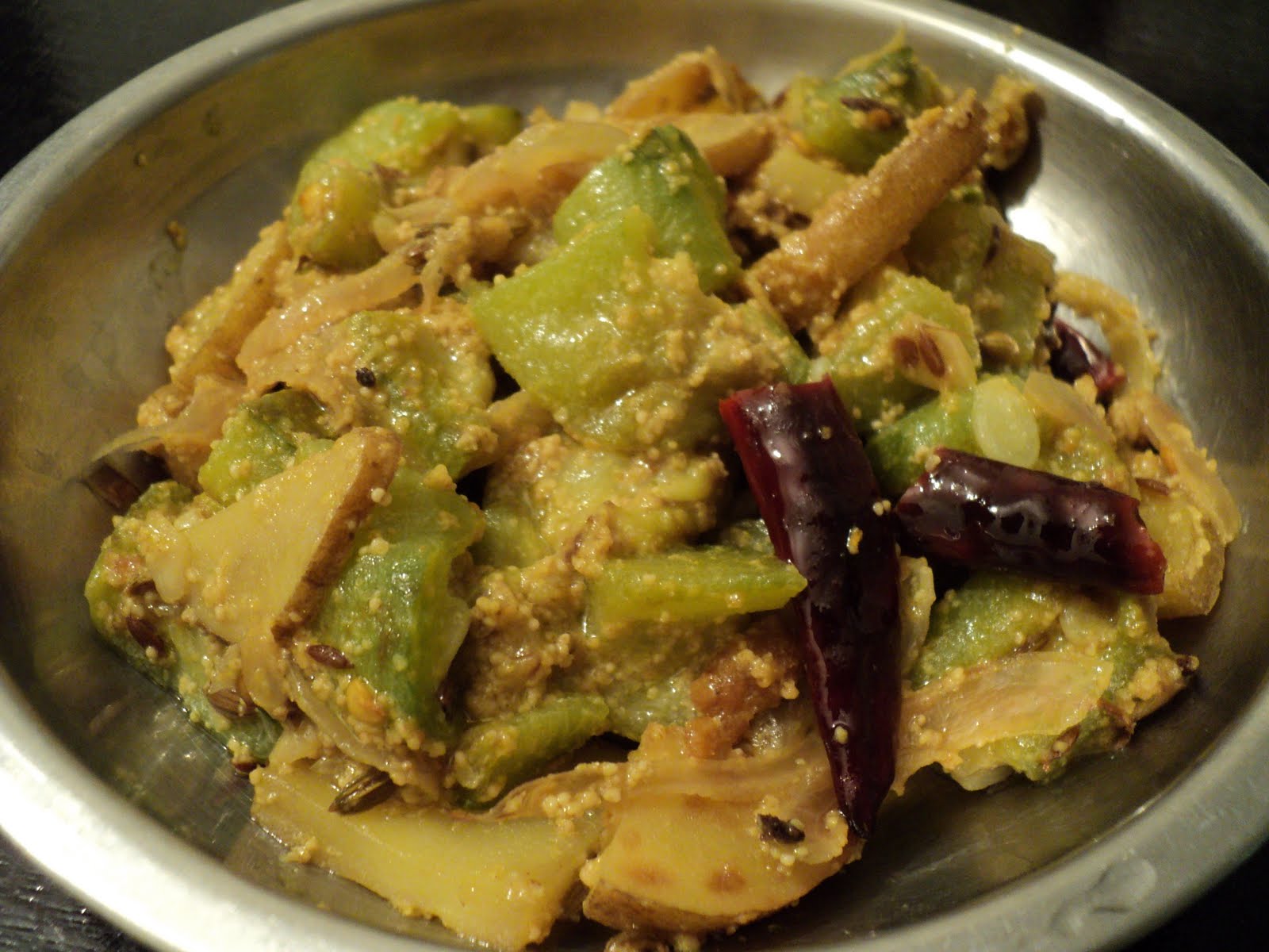 Oriyarasoi - The cosmopolitan Odia's Kitchen !: Janhi Posta ( Ridge ...